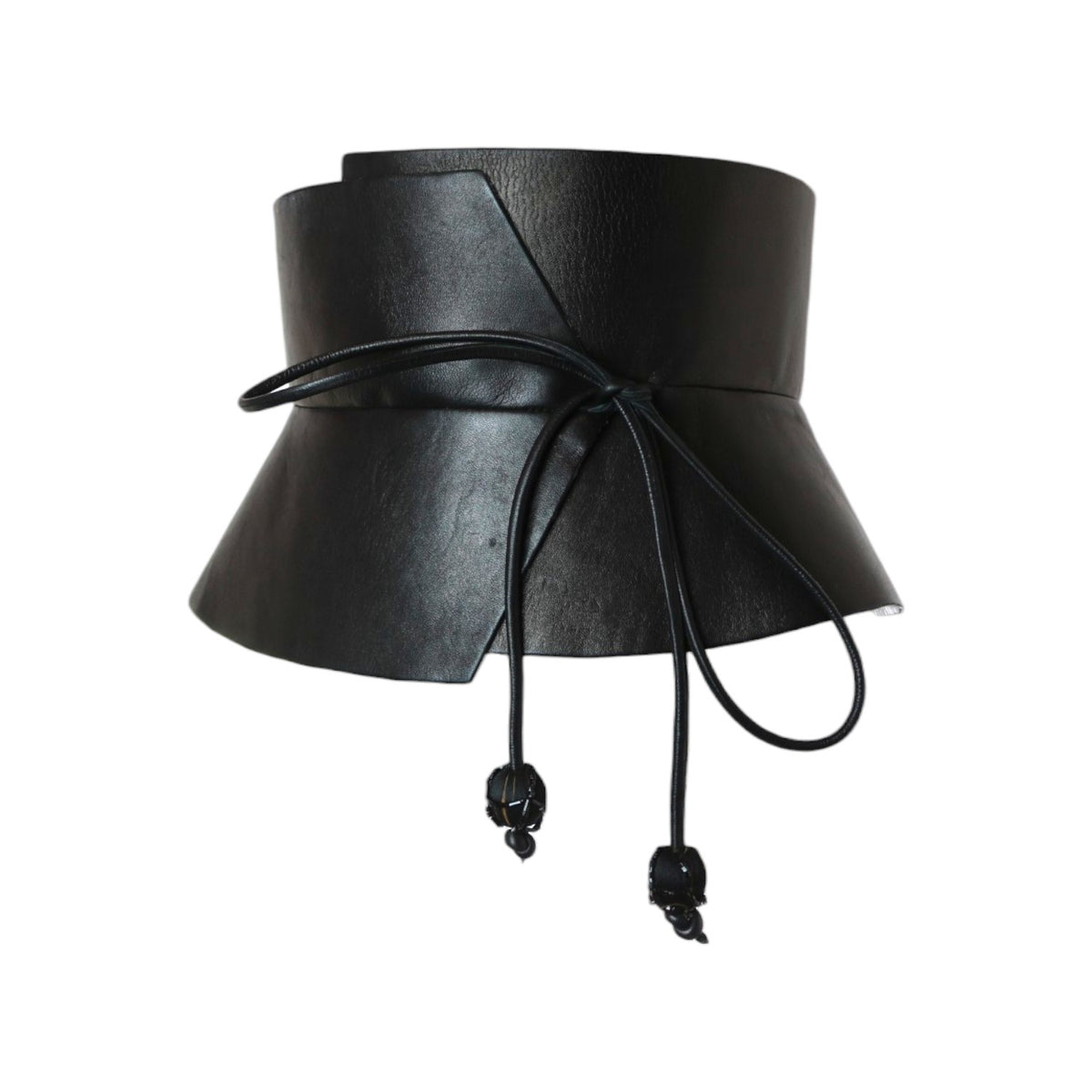 Black Leather Corset Belt – VICKISARGE